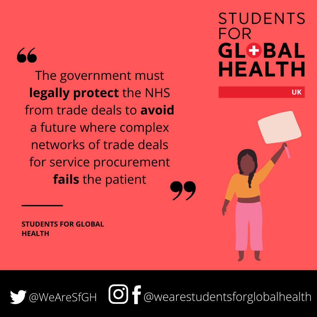 UK Government must legally protect NHS from trade deals, empty promises ...